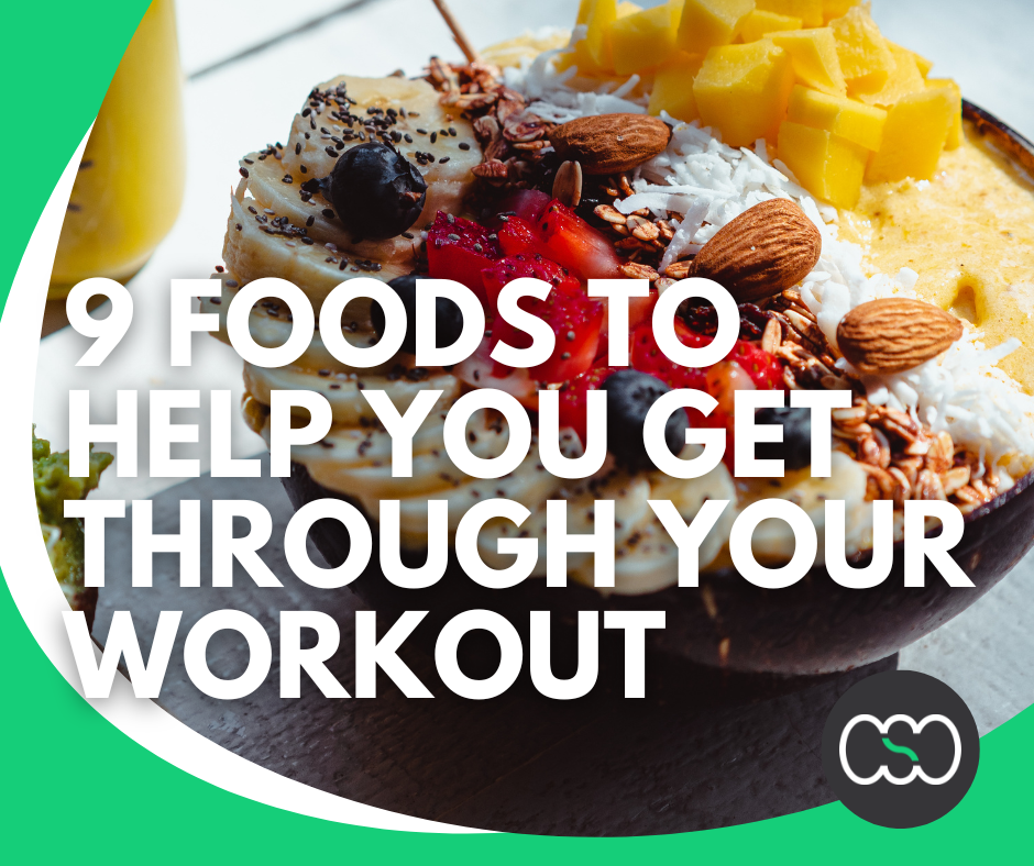 10 Foods to get you through your workout (1) | Commonwealth Sports Club